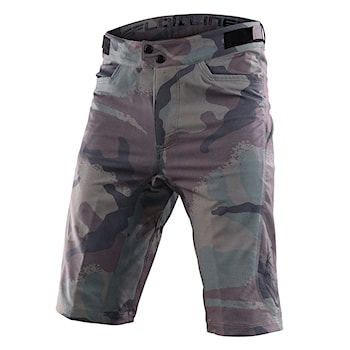 Bike kraťasy Troy Lee Designs Flowline Short Shell Camo woodland ...