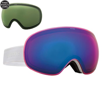 Snowboardové brýle Electric Eg3 gloss white | rose/blue chrome+light ...