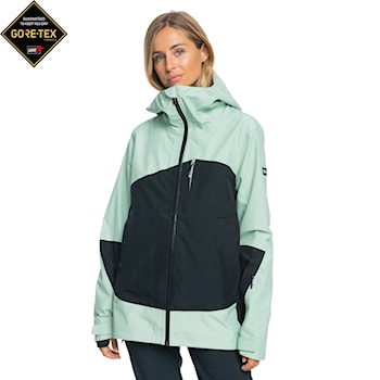 Bunda na snowboard Roxy Gore-Tex Lunalite 3L cameo green | Snowboard Zezula