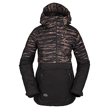 Snowboard Jacket Volcom Wms Mirror Pullover tiger print | Snowboard Zezula