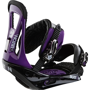 Vázání na lyže Burton Custom purple | Snowboard Zezula