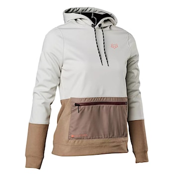 Bike mikina Fox Wms Ranger Windblocr Hoodie vintage white | Snowboard ...