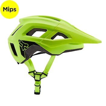 Helma na kolo Fox Youth Mainframe fluo yellow | Snowboard Zezula