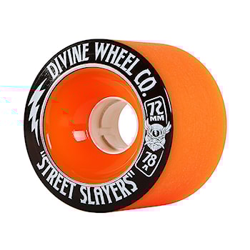 Longboard Wheels Divine Street Slayers orange | Snowboard Zezula