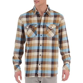 Košile Rip Curl Flannel Check Ls dresden blue | Snowboard Zezula