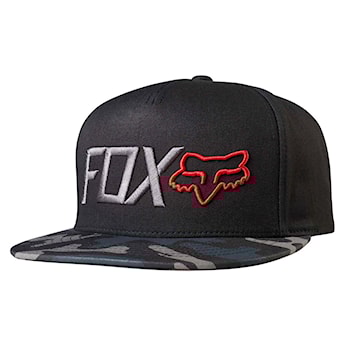 Kšiltovka Fox Obsessed Snapback black camo | Snowboard Zezula