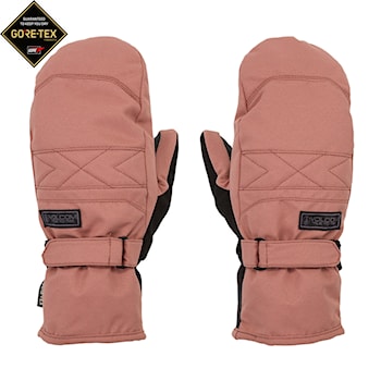 Rukavice na snowboard Volcom Wms Peep Gore-Tex Mitt earth pink ...