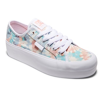 Tenisky DC Manual Platform white/print | Snowboard Zezula