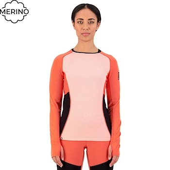 Tričko Mons Royale Wms Olympus LS high vis | Snowboard Zezula