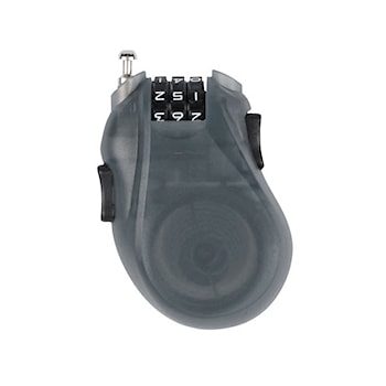 Zámek na snowboard Burton Cable Lock translucent black | Snowboard Zezula