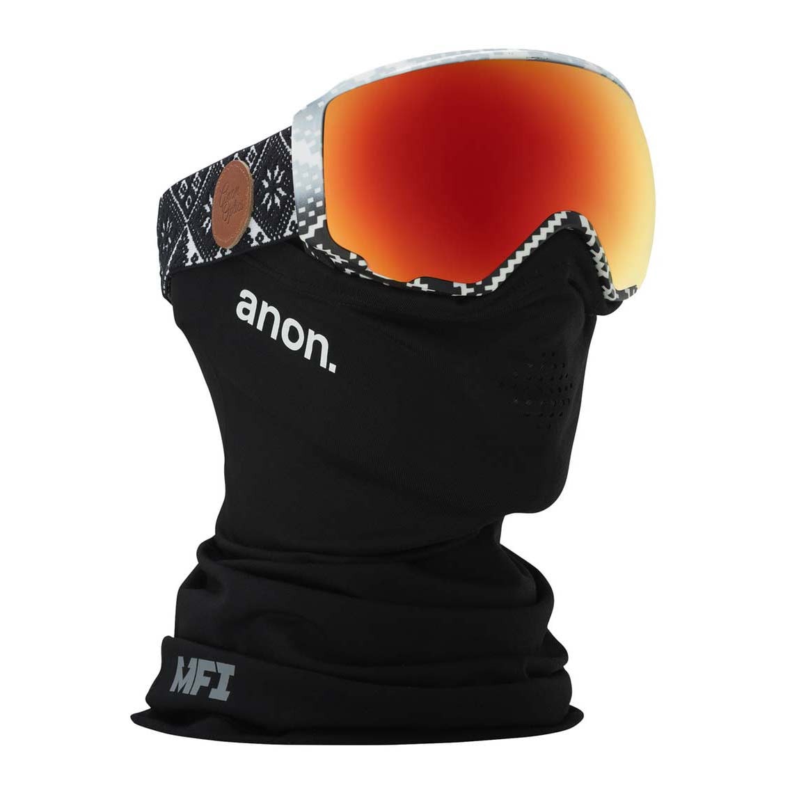 Snowboardové brýle Anon Wm1 Mfi apres | sonar red | Snowboard Zezula