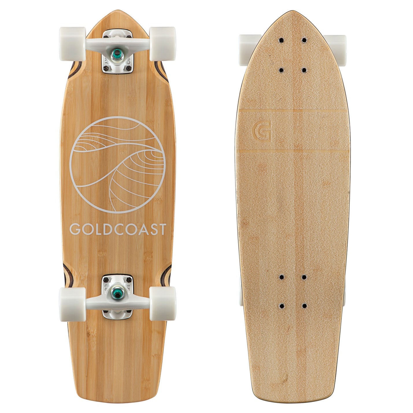 Longboard Goldcoast Classic Cruiser 28" bamboo | Snowboard Zezula