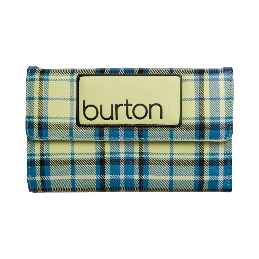 Wallet Burton Wms Tri Fold aloe gypsy plaid | Snowboard Zezula