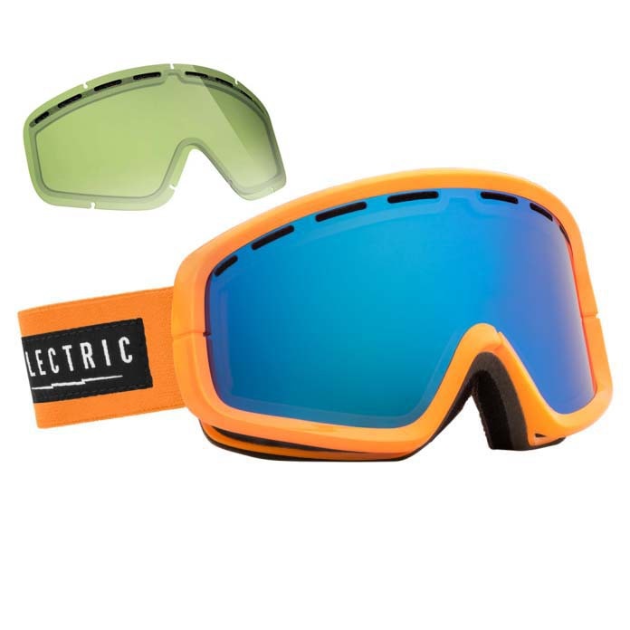 Snowboard Goggles Electric Egb2 biohazard | bronze/blue chrome+light ...