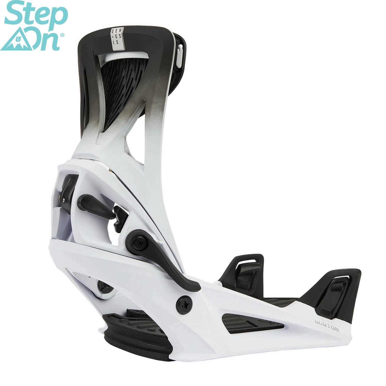 Vázání na snowboard Burton Step On Genesis white/black | Snowboard Zezula